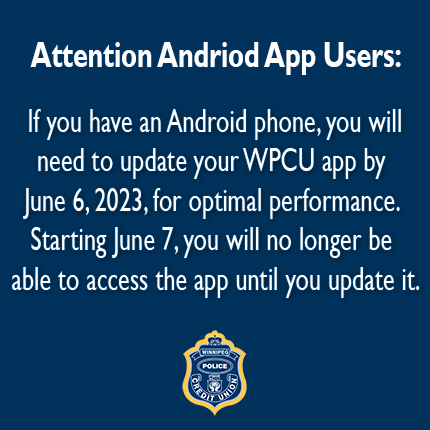 Winnipeg Police Credit Union - My Accounts